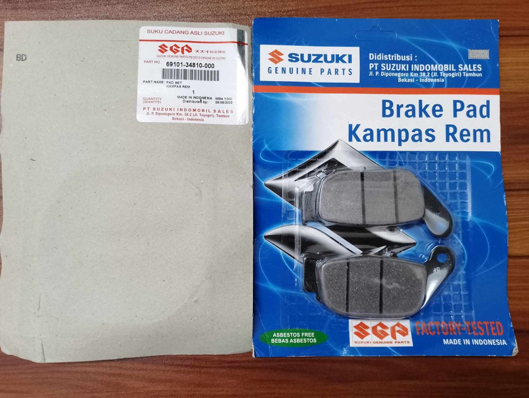 Suzuki-gsx-r-rear-brake-pad | Durable & High-Performance